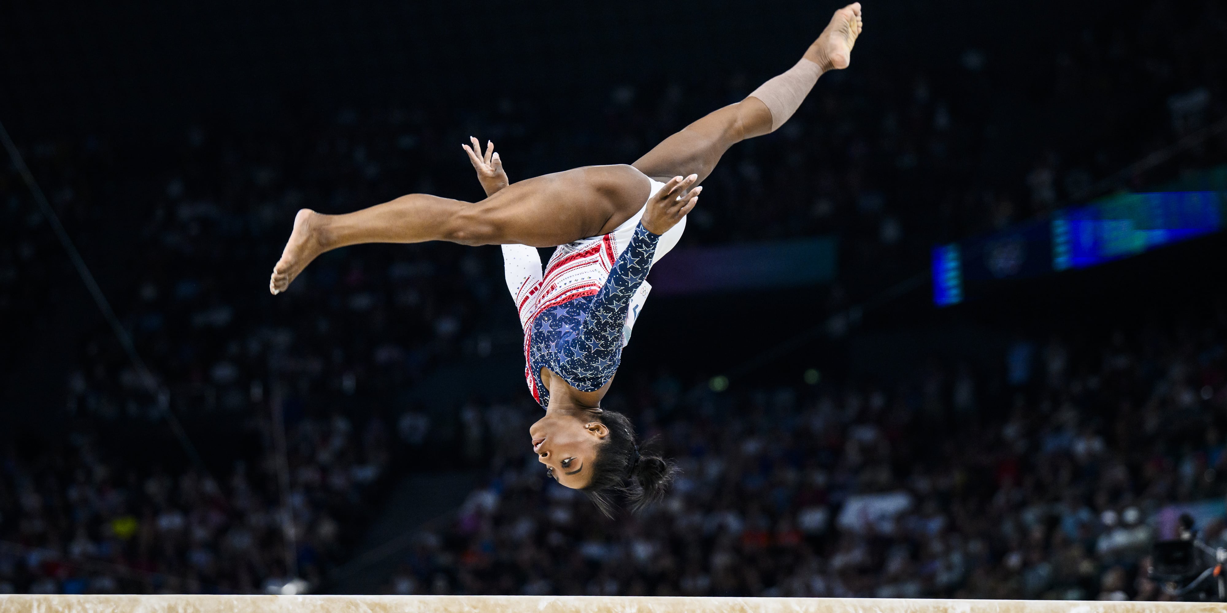 The Gymnast On Beam Photography