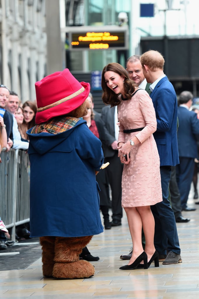 Kate Middleton Dancing With Paddington Bear | POPSUGAR Celebrity