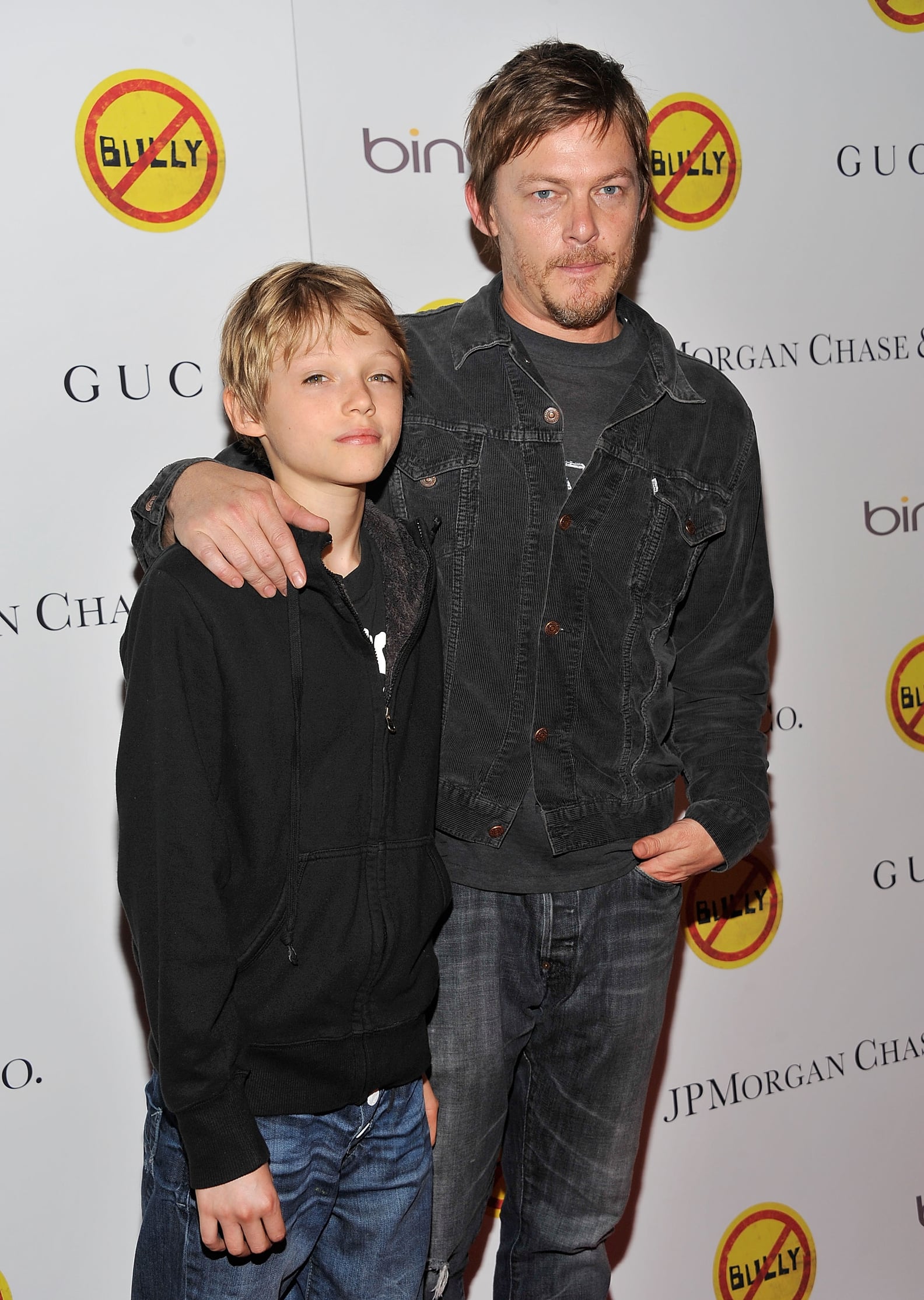 Norman Reedus and His Son Pictures | PS Celebrity
