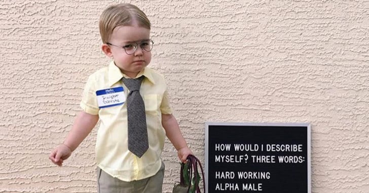 Jenna Fischer Shares Boy Dressed as Dwight For Halloween | POPSUGAR ...