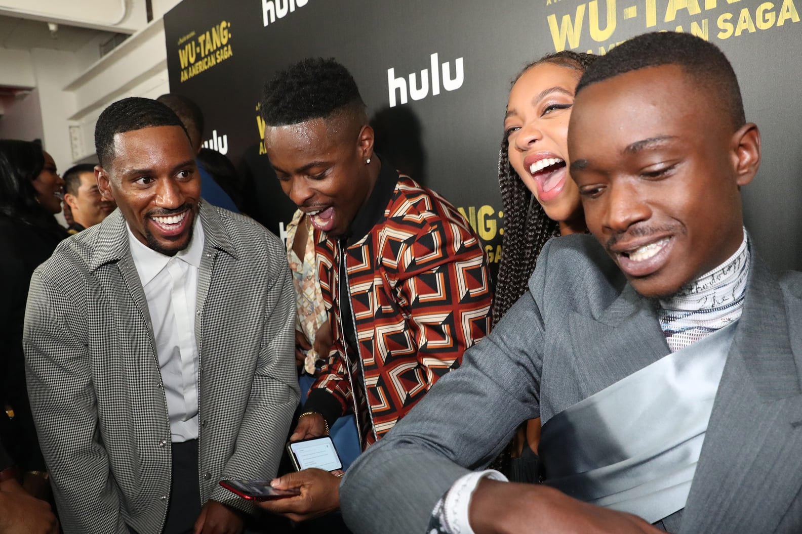 Pictures of the Wu-Tang: An American Saga Cast Hanging Out | PS Celebrity
