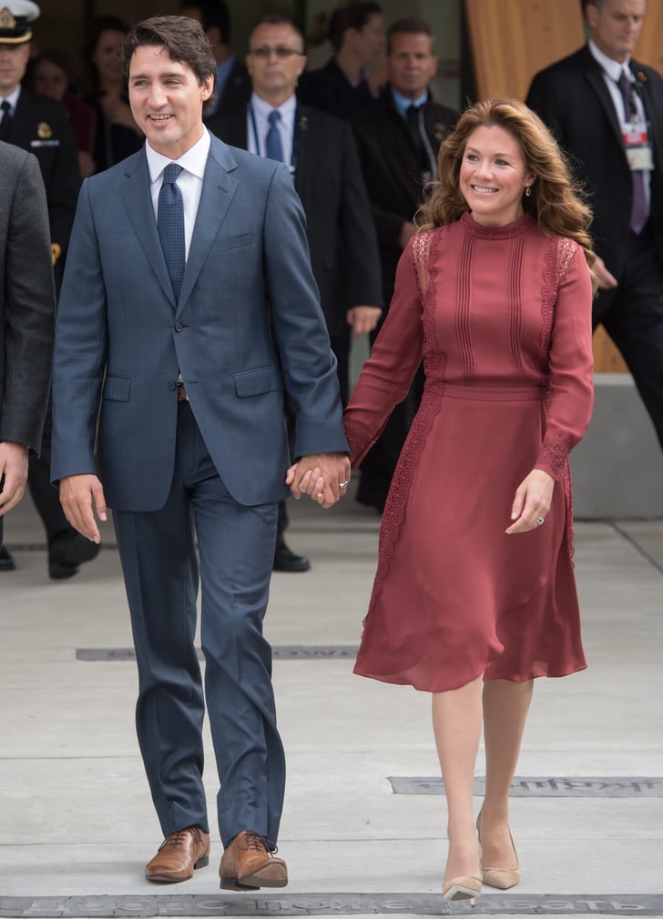 Justin Trudeau and Sophie Gregoire Cute Pictures | POPSUGAR Celebrity ...
