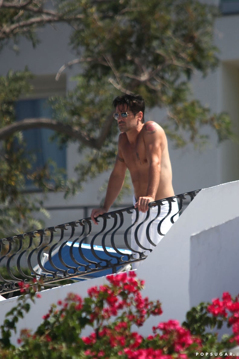 Colin Farrell Wearing a Speedo in Italy | Pictures | PS Celebrity