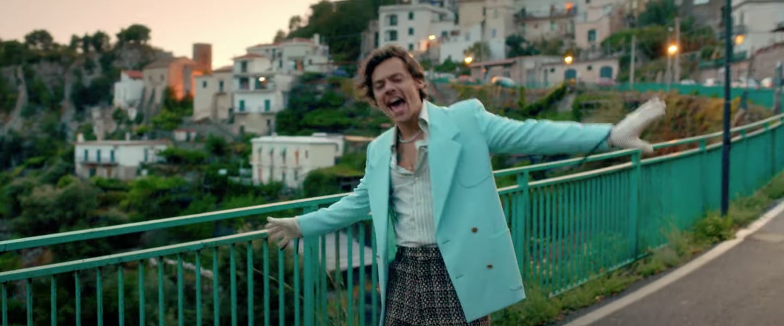Harry Styles's "Golden" Music Video: See All the Outfits | POPSUGAR Fashion