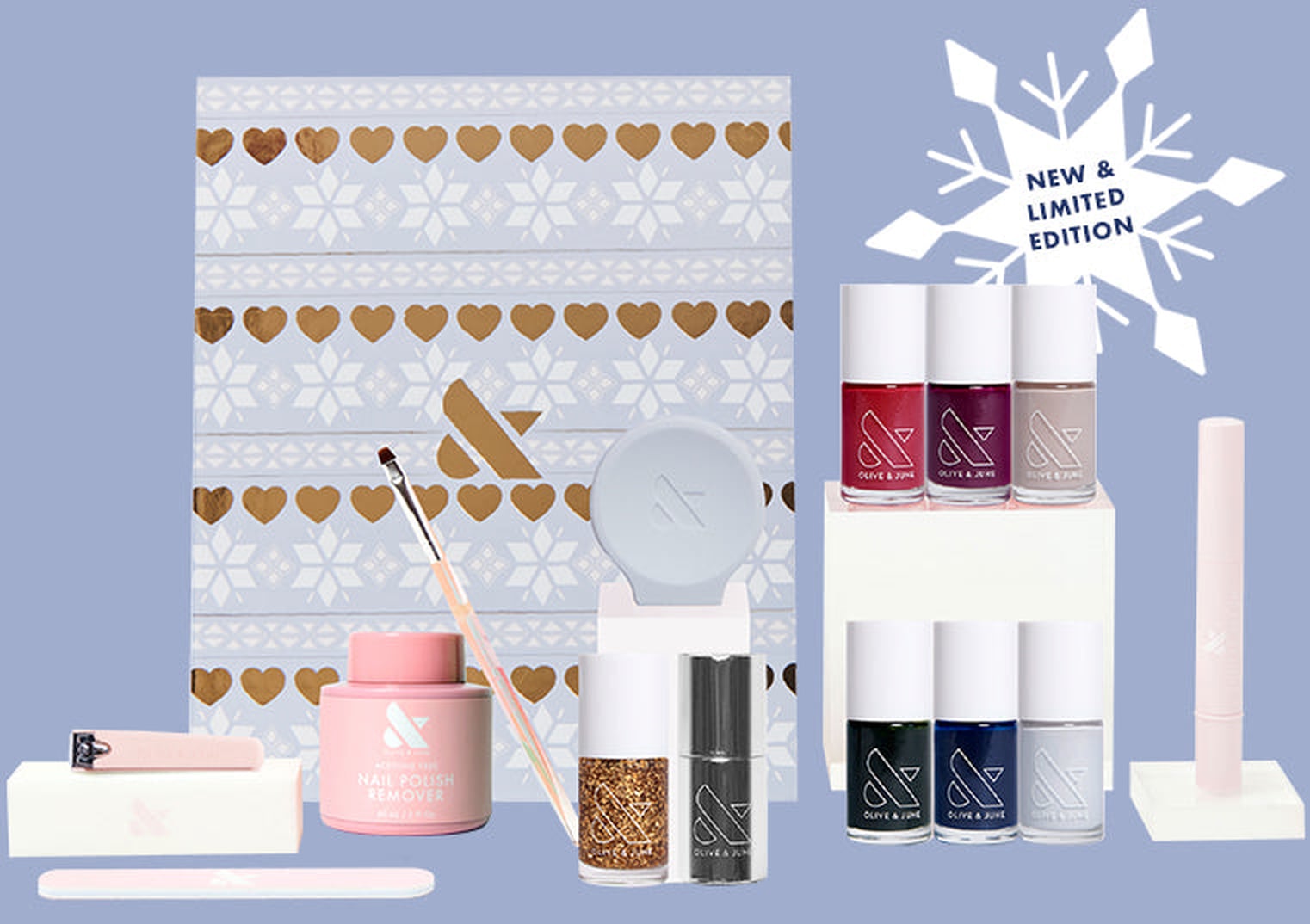 Olive & June Winter Nail Polish and Press-On Collection 2022 | PS Beauty