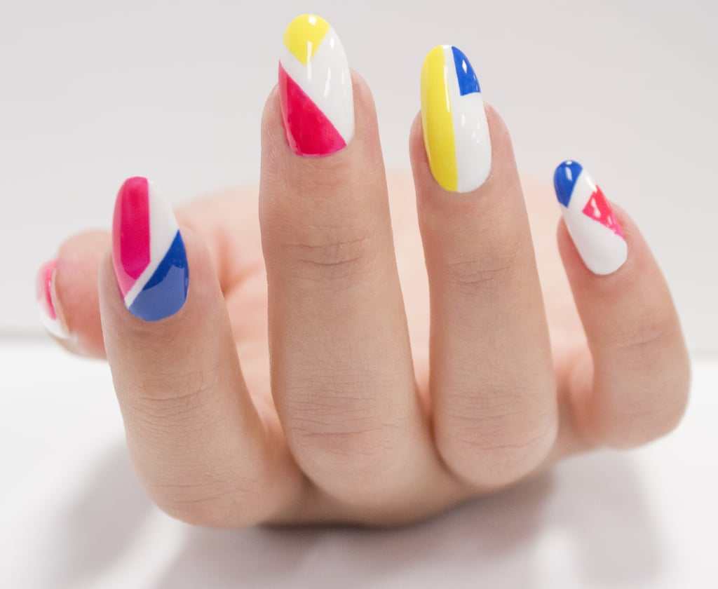 DIY Patchwork Nail Art | POPSUGAR Beauty
