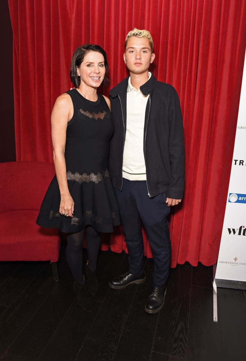 Rafferty Law and His Mom at a Premiere in London 2015 | PS Celebrity