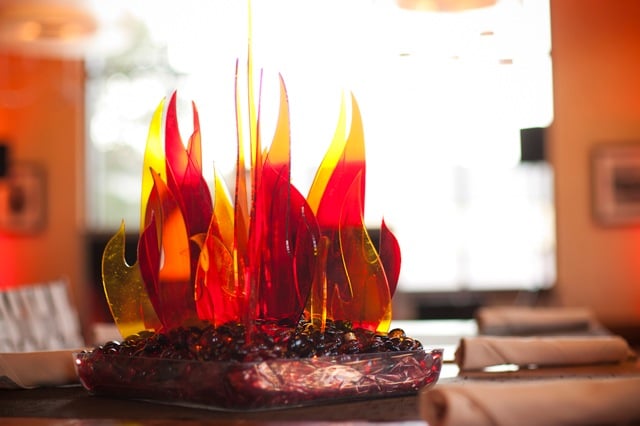 Fire Centerpieces | Hunger Games Wedding Ideas | POPSUGAR Love & Sex ...