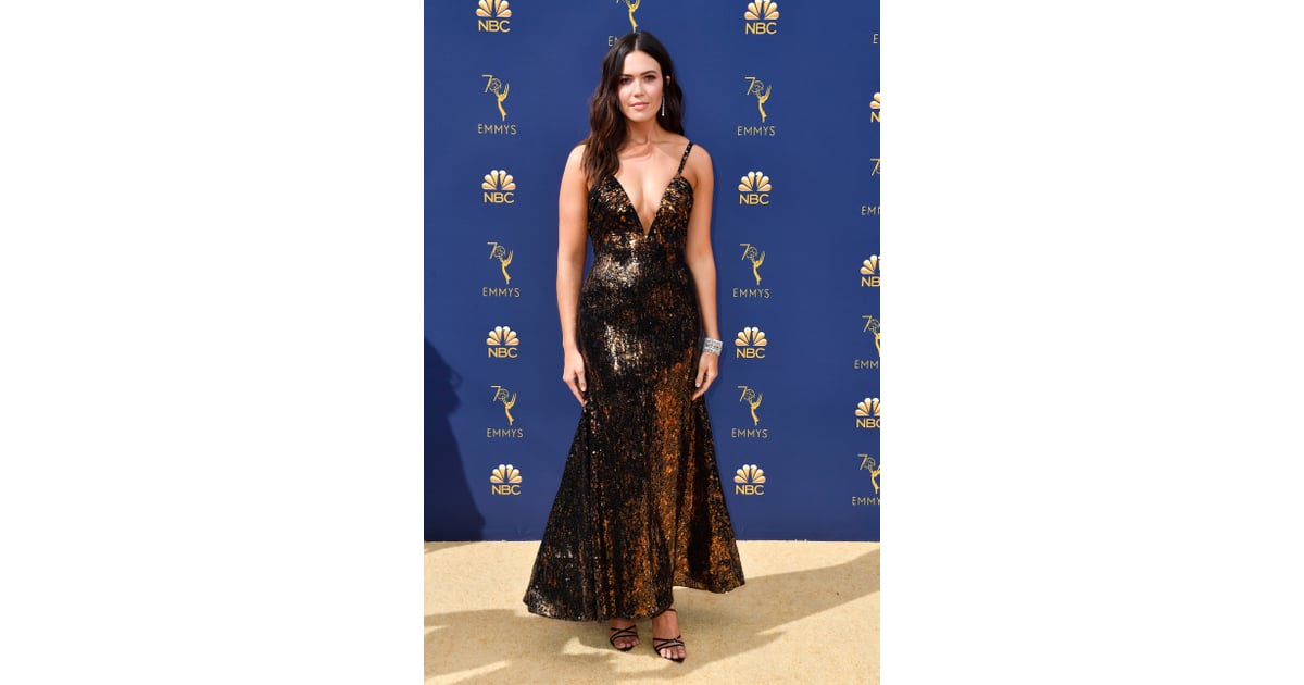 Mandy Moore | Emmys Red Carpet Dresses 2018 | POPSUGAR Fashion UK Photo 2