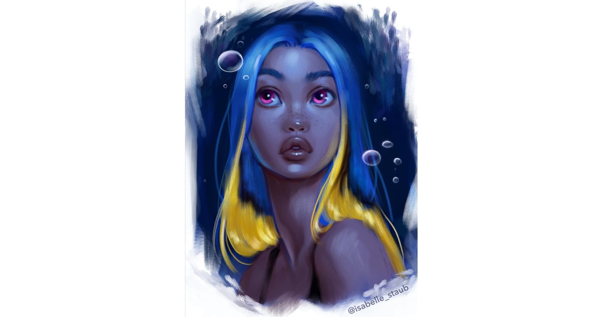 Dory From Finding Nemo as a Human | Artist Reimagines Disney Animals as ...