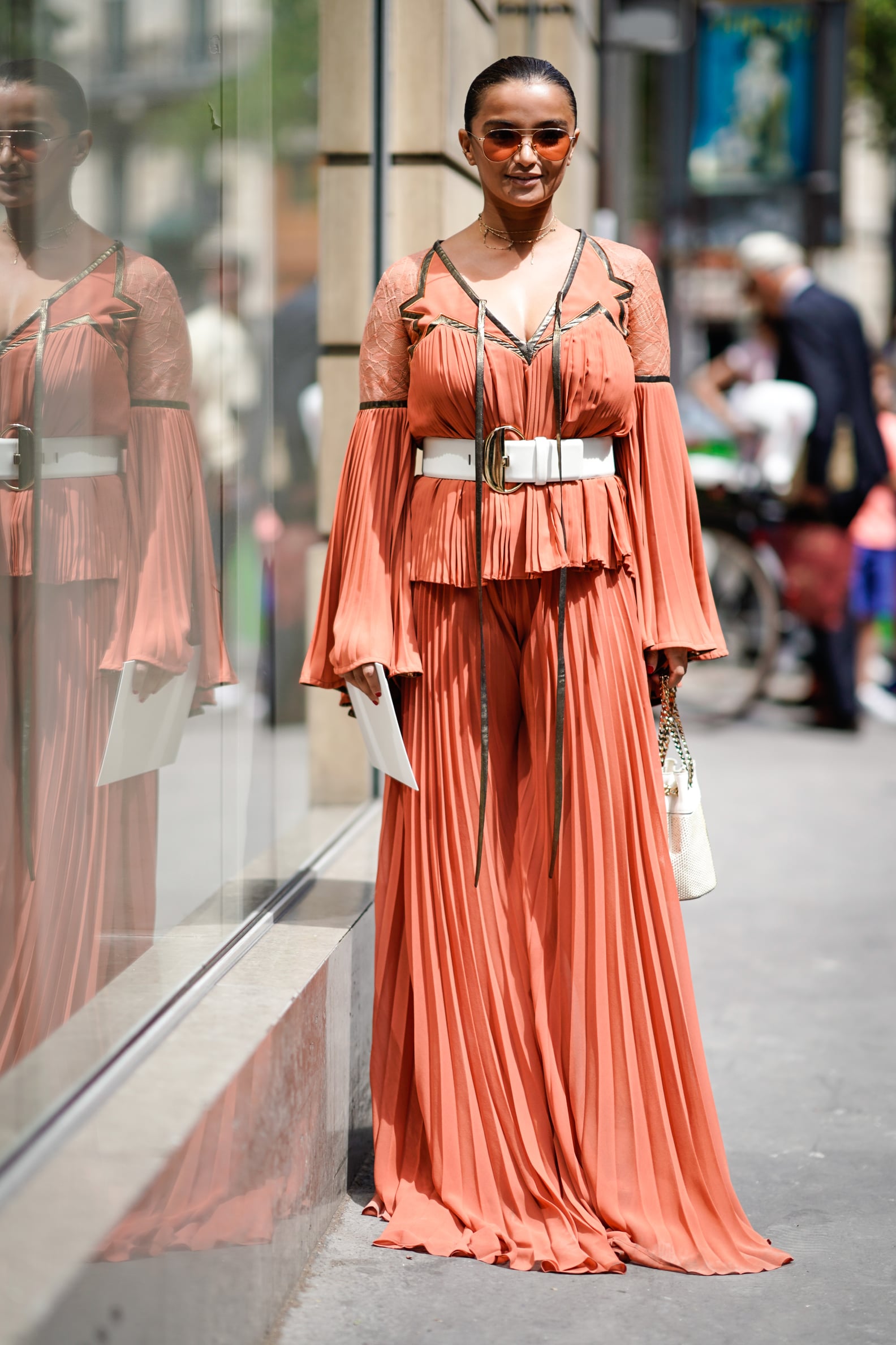 Orange Street Style Outfits | PS Fashion