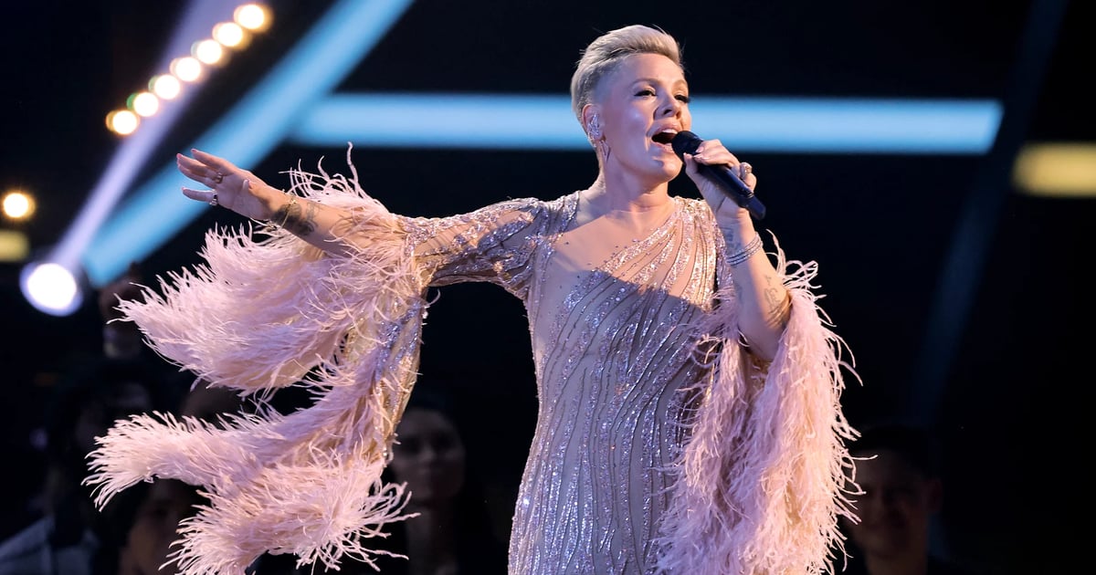 Pink AMAs Performance 2022 | POPSUGAR Entertainment UK