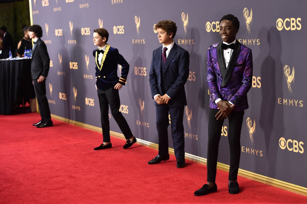 Stranger Things Cast at the 2017 Emmys | POPSUGAR Celebrity