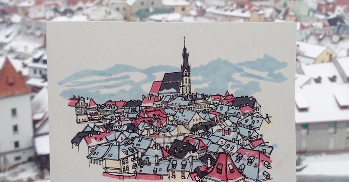 Maxwell Tilse Travel Illustrations | POPSUGAR Smart Living