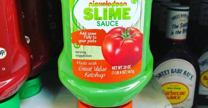 Nickelodeon Slime Ketchup at Walmart | POPSUGAR Family