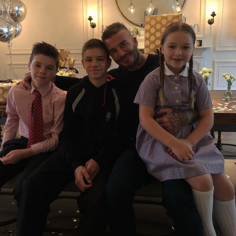 Beckham Family Celebrates David's 43rd Birthday | PS Celebrity
