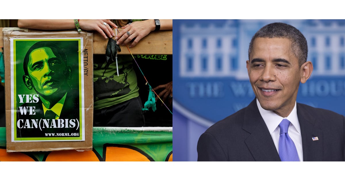 President Obama Says Weed Is Like Alcohol | POPSUGAR Celebrity