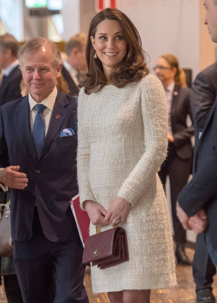 Kate Middleton's Tweed Alexander McQueen Dress | POPSUGAR Fashion