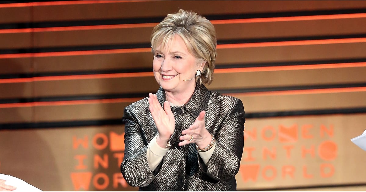 Hillary Clinton Wearing Katy Perry Heels | POPSUGAR Fashion