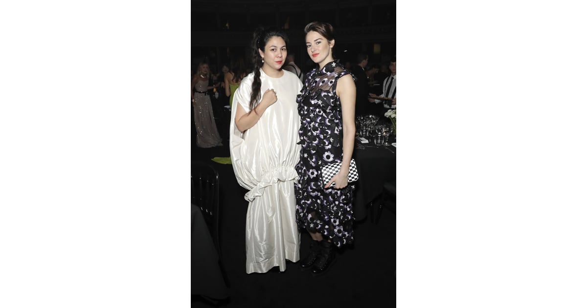 Simone Rocha and Shailene Woodley at the British Fashion Awards 2019 in ...