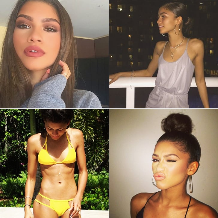 Zendayas Sexiest Instagram Pictures Popsugar Celebrity