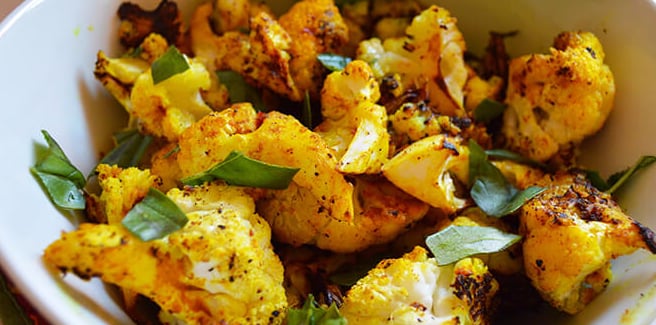 Roasted Turmeric Cauliflower Recipe | POPSUGAR Fitness