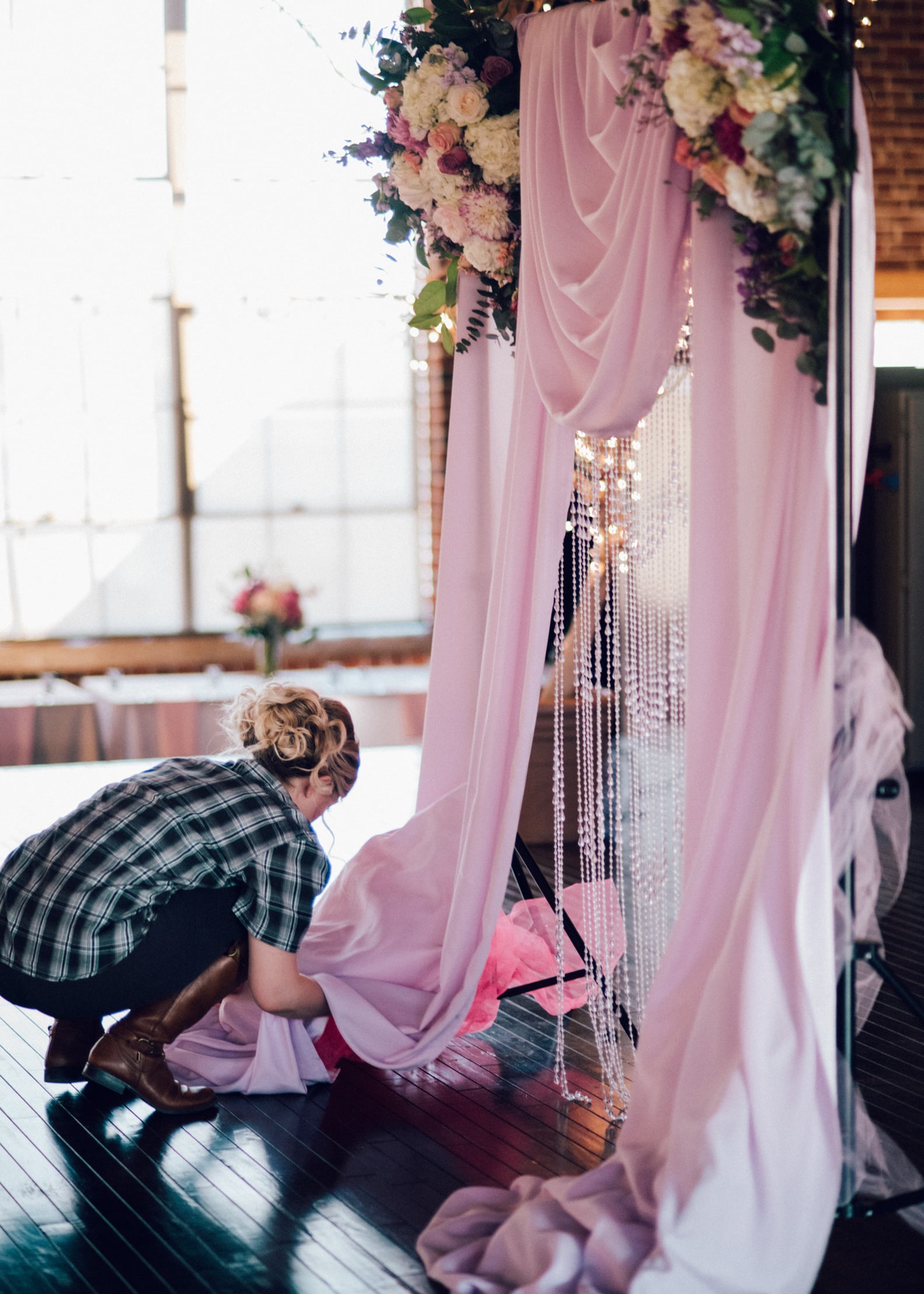 Pink North Carolina Wedding | POPSUGAR Love