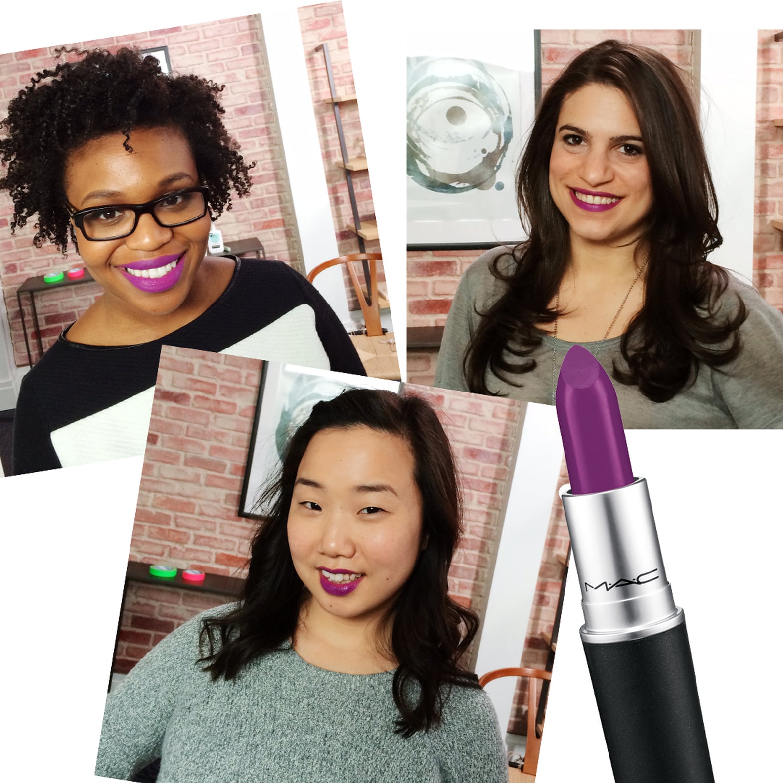 MAC Cosmetics Heroine Lipstick Swatches | PS Beauty