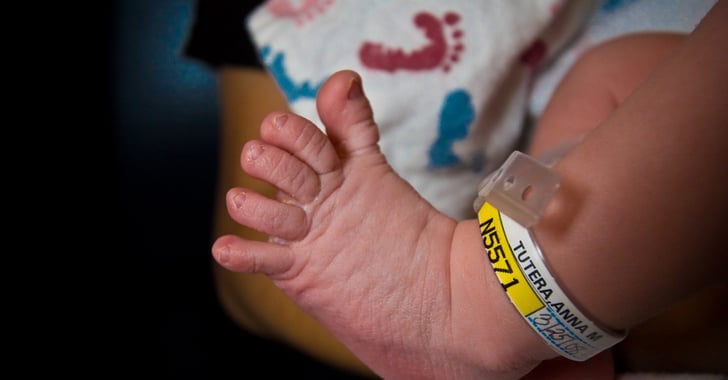 How to Take the Perfect Imprint of Newborn's Footprint | POPSUGAR Family