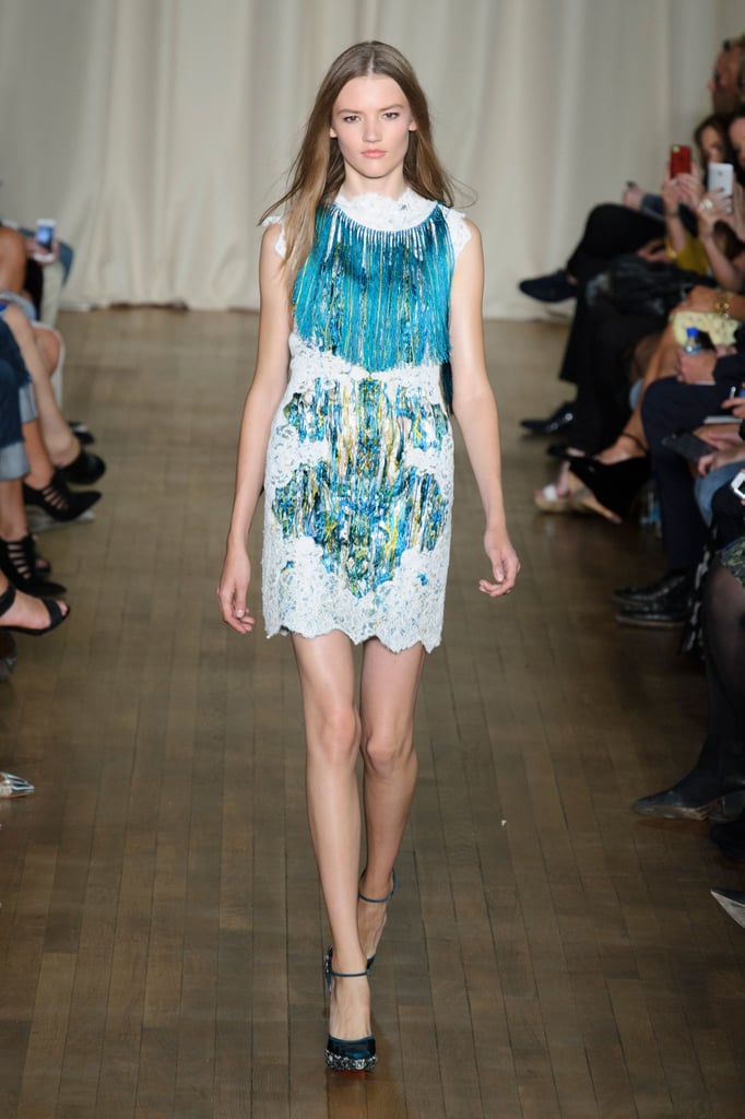 Marchesa Spring 2015 Show | London Fashion Week | POPSUGAR Fashion