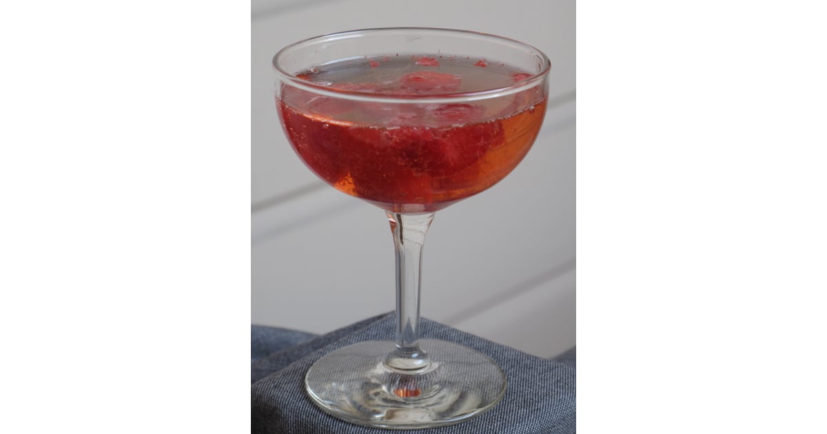 Raspberry Champagne Cocktail Recipe | POPSUGAR Food Raspberry Champagne Cocktail Recipe | POPSUGAR Food