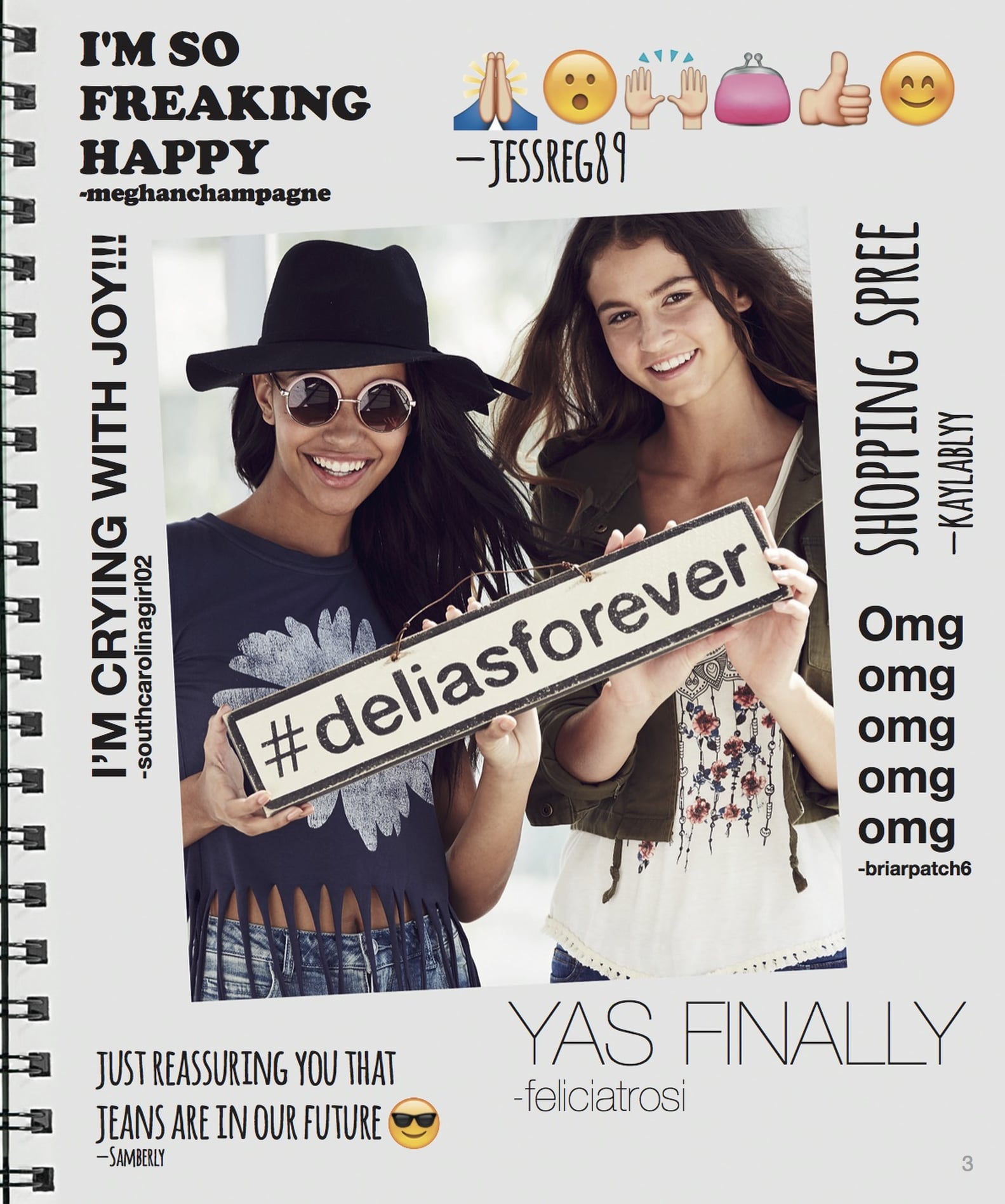 Delia's Relaunch Catalog | PS Fashion