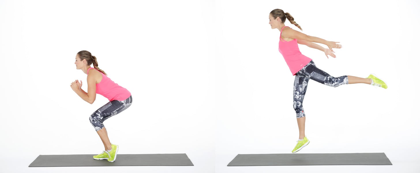 How to Do Jumping Kickbacks | POPSUGAR Fitness