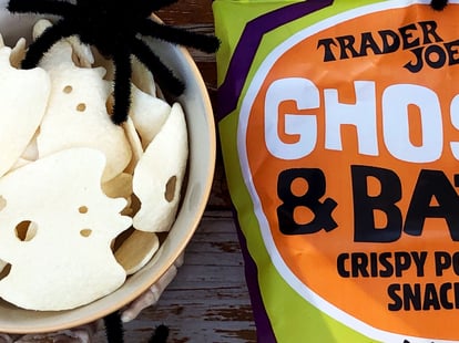 How Does Trader Joe's Ghosts & Bats Potato Snacks Taste? | POPSUGAR Fitness