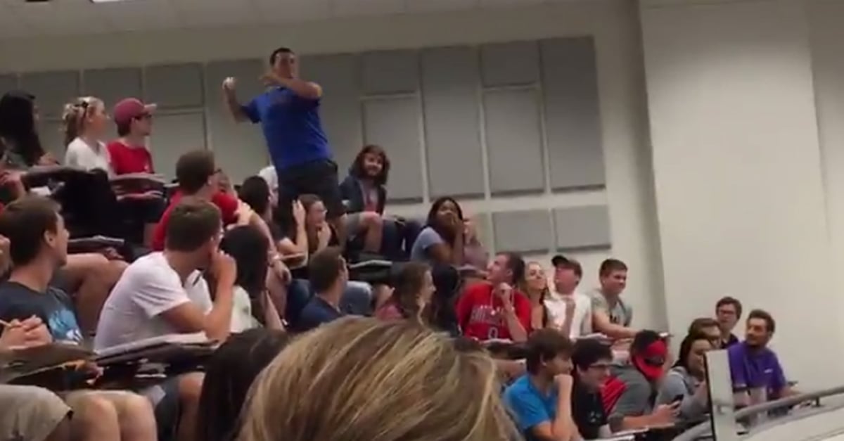 Ohio State Student Paper Ball Toss Video | PS Tech