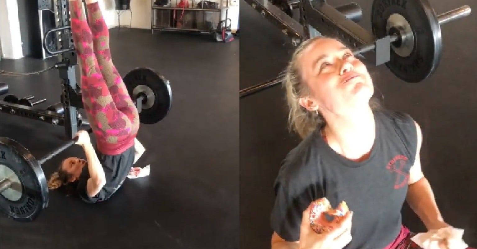 Brie Larson Ab Exercise | PS UK Fitness