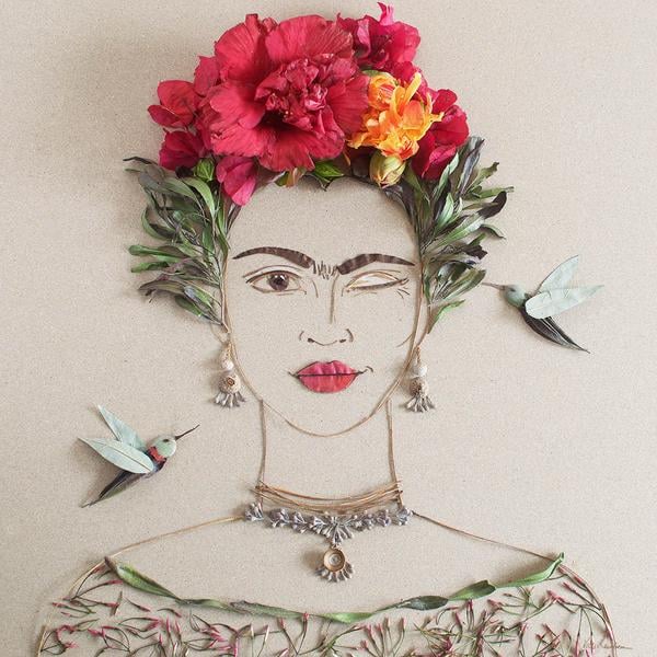 Frida Kahlo Flower Portraits | POPSUGAR Latina