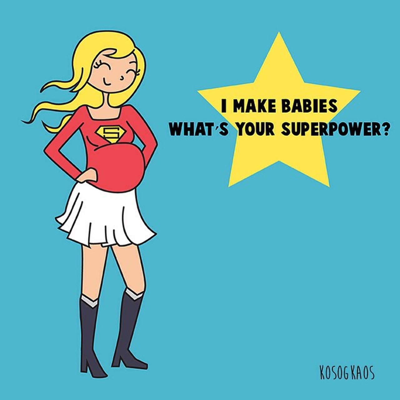 Funny Illustrations of Pregnancy Struggles | PS Family