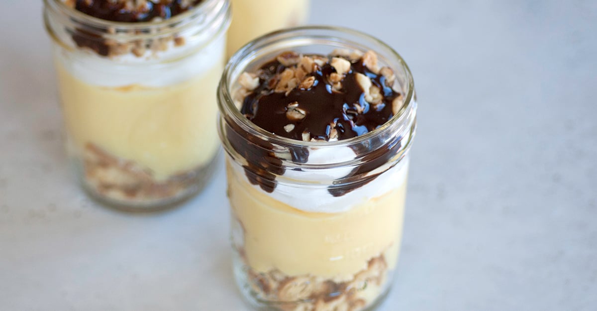 Mason Jar Pudding Parfaits | PS Food