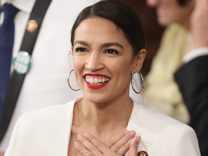 Alexandria Ocasio-Cortez Defends Harry Styles's Vogue Cover | POPSUGAR ...