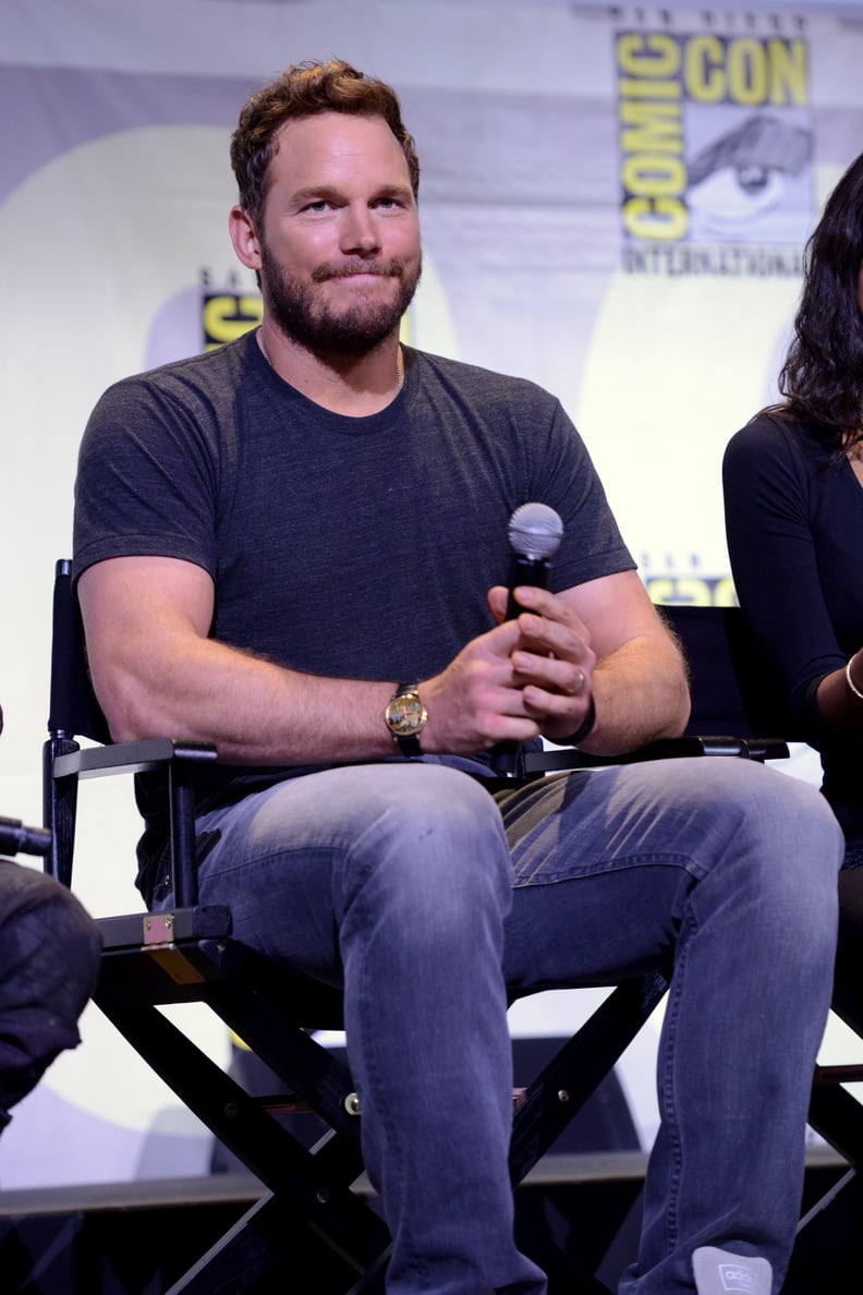 chris pratt comic con