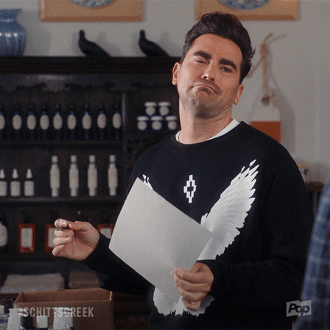 When He Totally Owned His Apothecary Job | Best David GIFs From Schitt ...