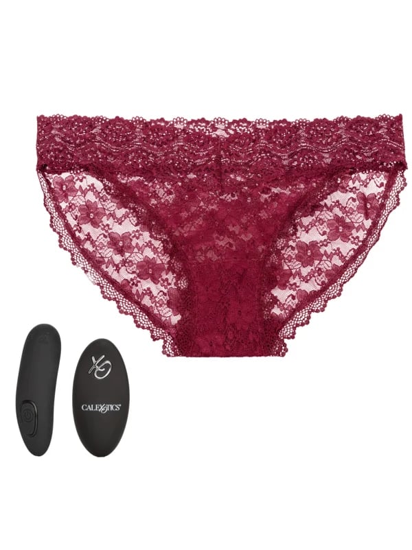 Calexotics Remote Control Vibrating Lace Panty Set 6 Remote Control