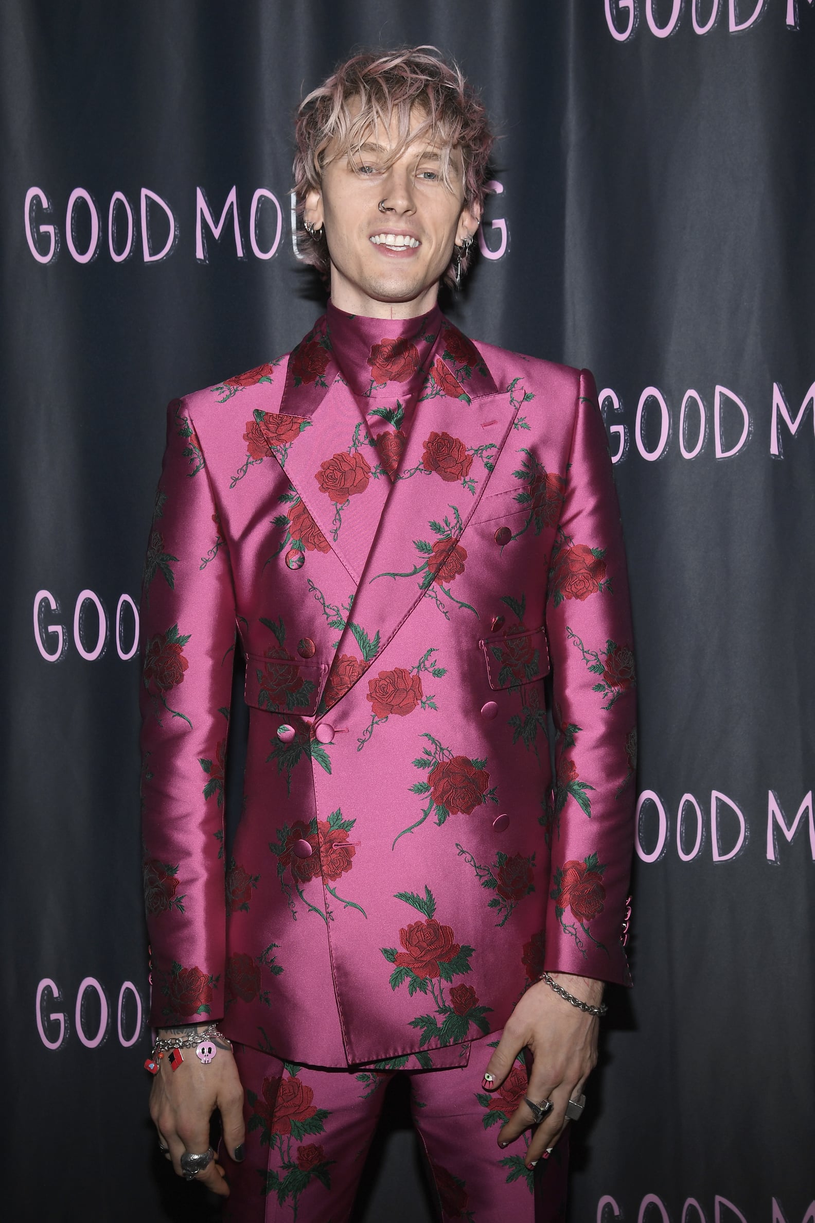 Megan Fox and MGK's Pink Outfits at Good Mourning Premiere | PS UK Style