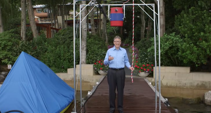 Bill Gates Ice Bucket Challenge | POPSUGAR Tech