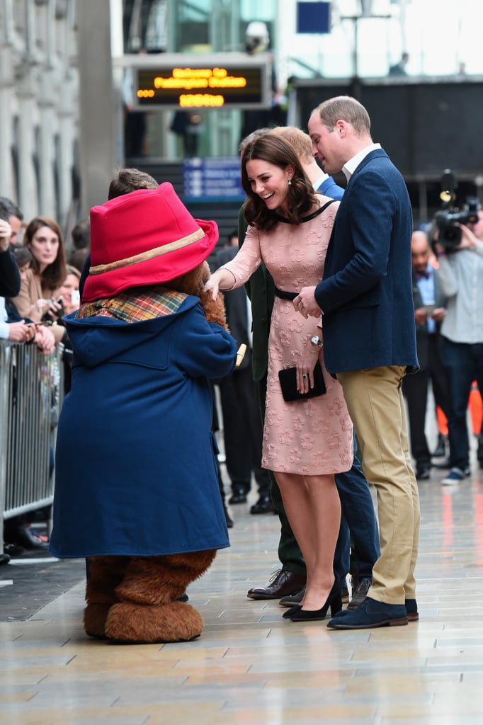 Kate Middleton Dancing With Paddington Bear | POPSUGAR Celebrity