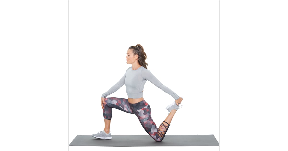 Kneeling Quad Stretch | Best Hip Stretches | POPSUGAR Fitness Photo 2