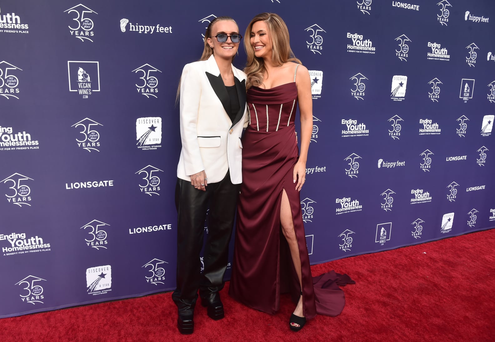 Chrishell Stause, G Flip Make Red Carpet Debut as Newlyweds | PS Celebrity