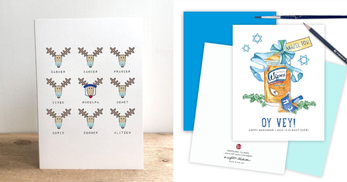 Pandemic-Themed Holiday Cards | PS Family