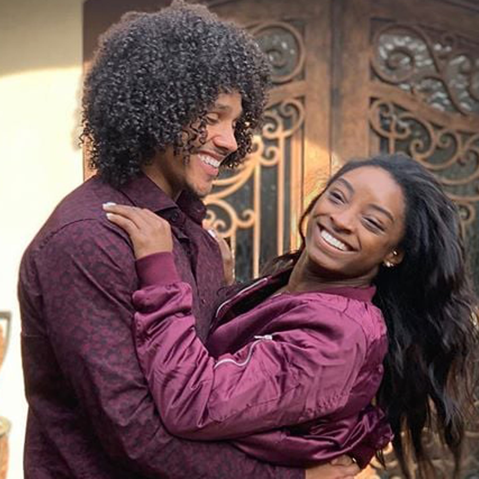 Simone Biles and Her Boyfriend Stacey Ervin Jr. Pictures | PS Celebrity